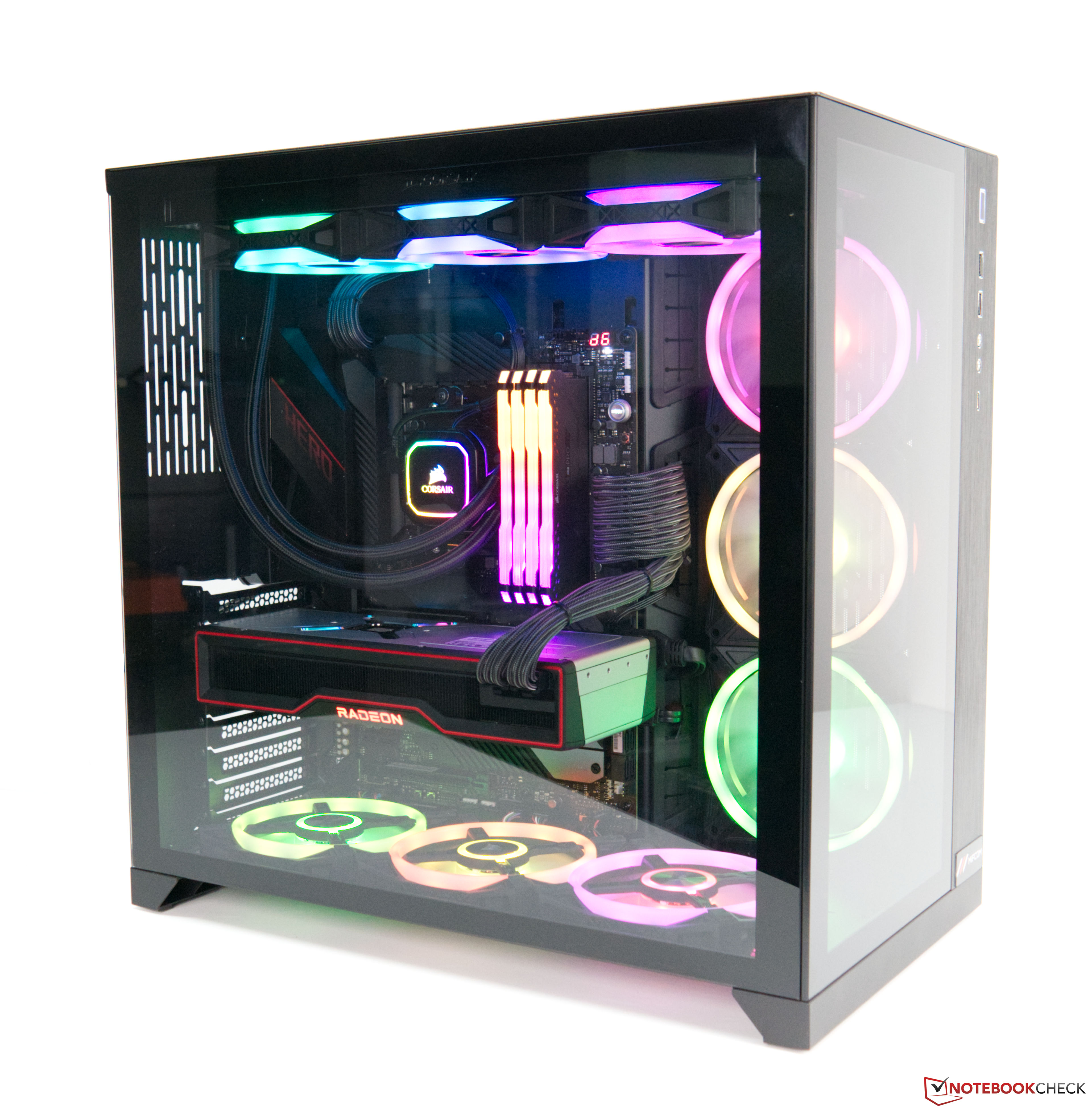 MiFCOM AMD-Desktop-PC mit Radeon RX 6800 XT und Ryzen 9 im Test ...