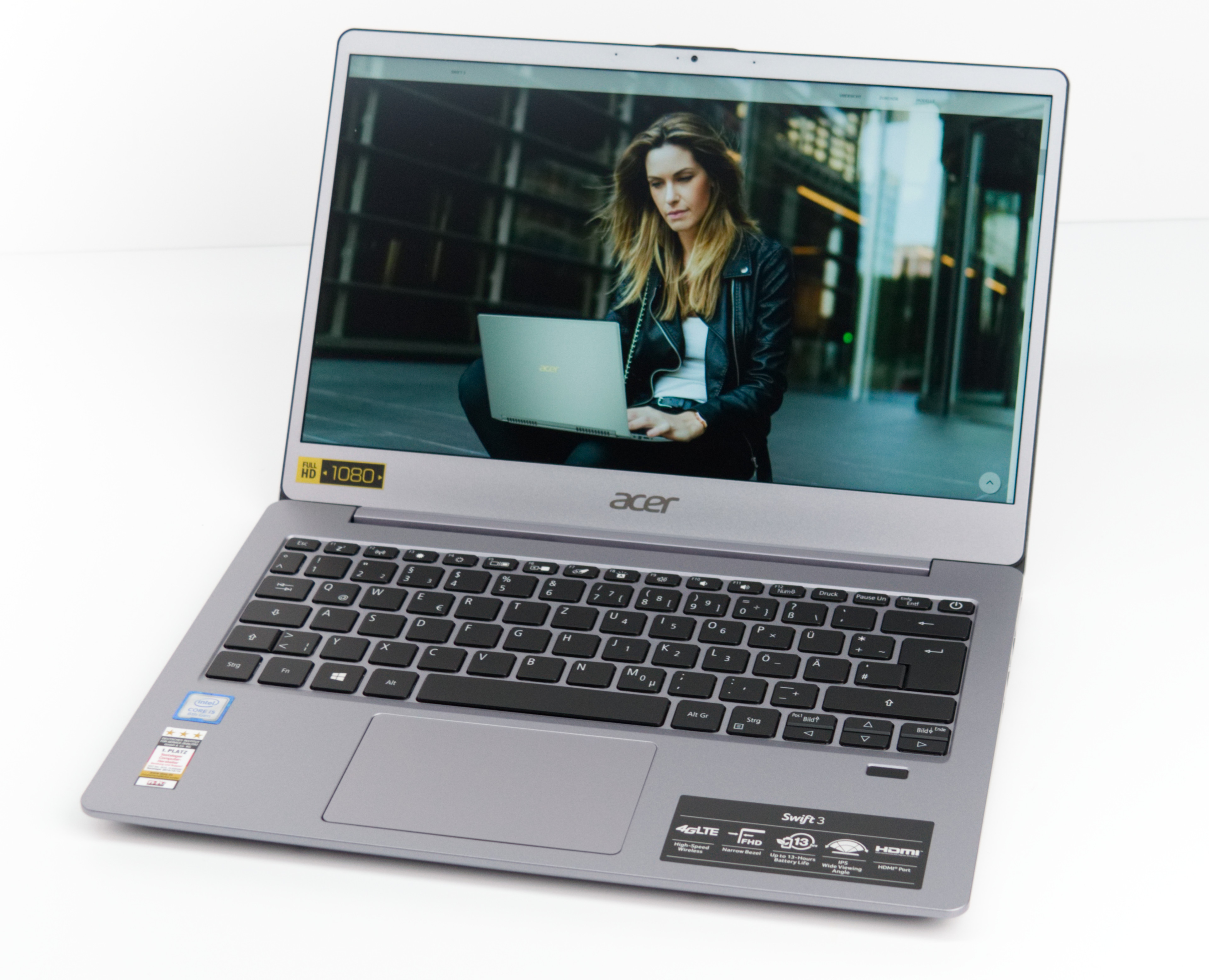Test Acer Swift 3 SF313 (i5-8250U, 8 GB, SSD, FHD) Laptop ...