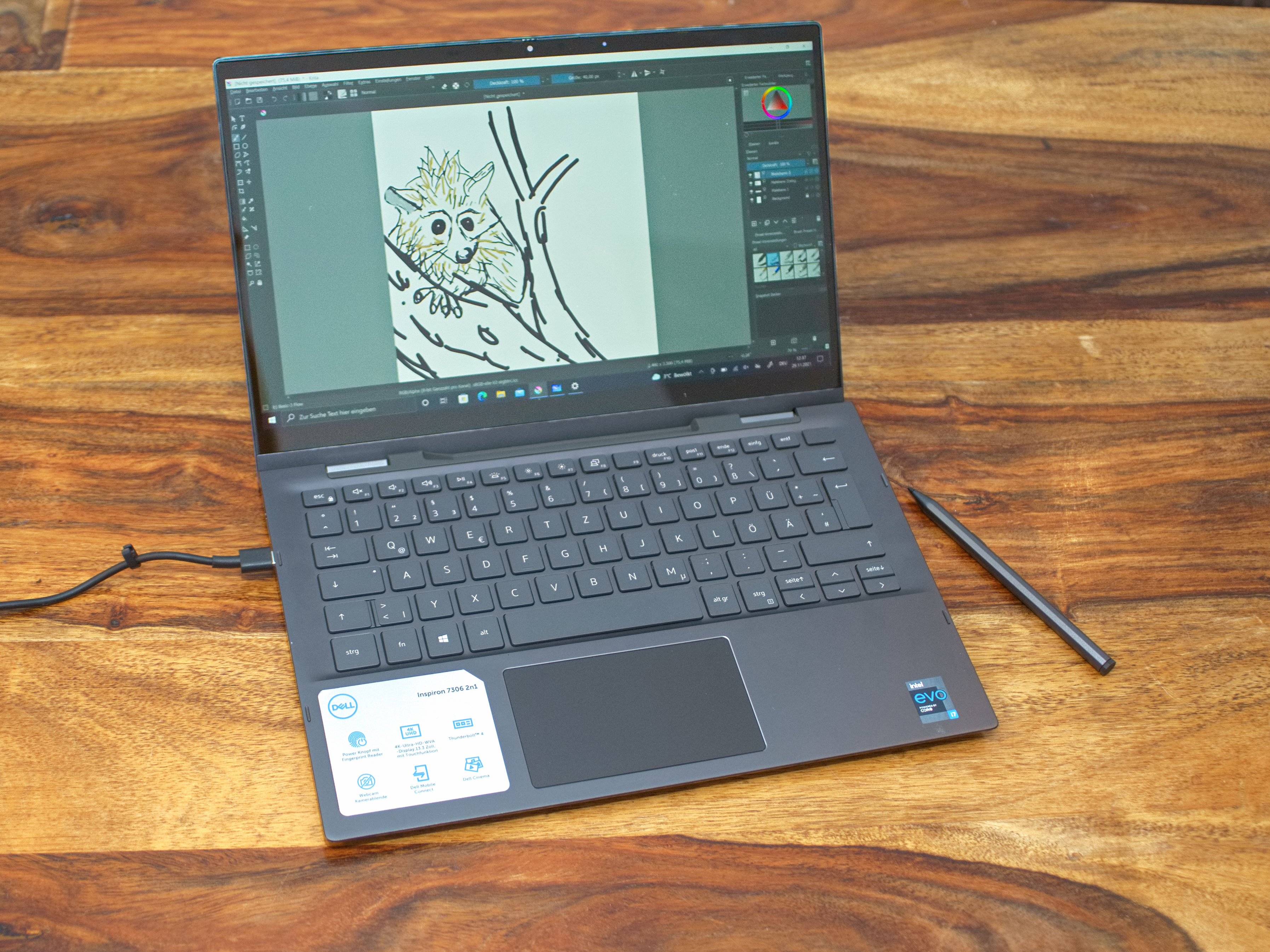 Dell Inspiron 13 7306 2n1 Laptop im Test: kompaktes Convertible zum ...