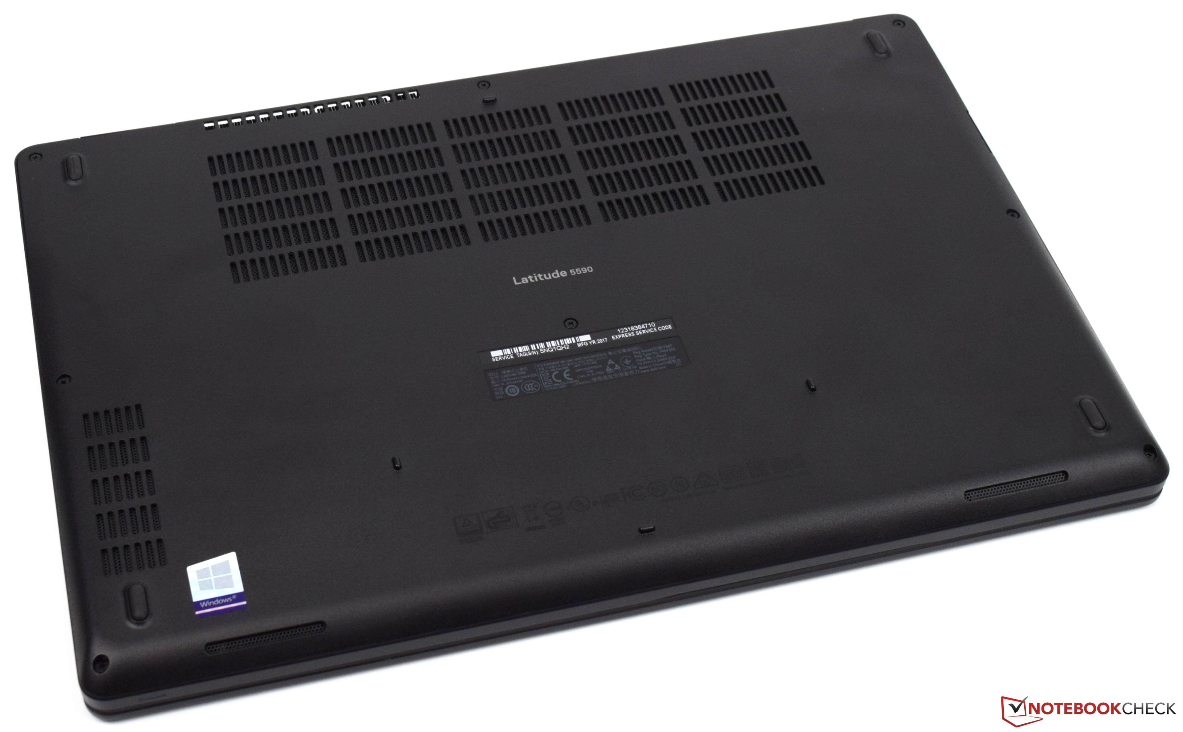 Test Dell Latitude 5590 (i5-8250U, IPS-FHD) Laptop - Notebookcheck.com ...