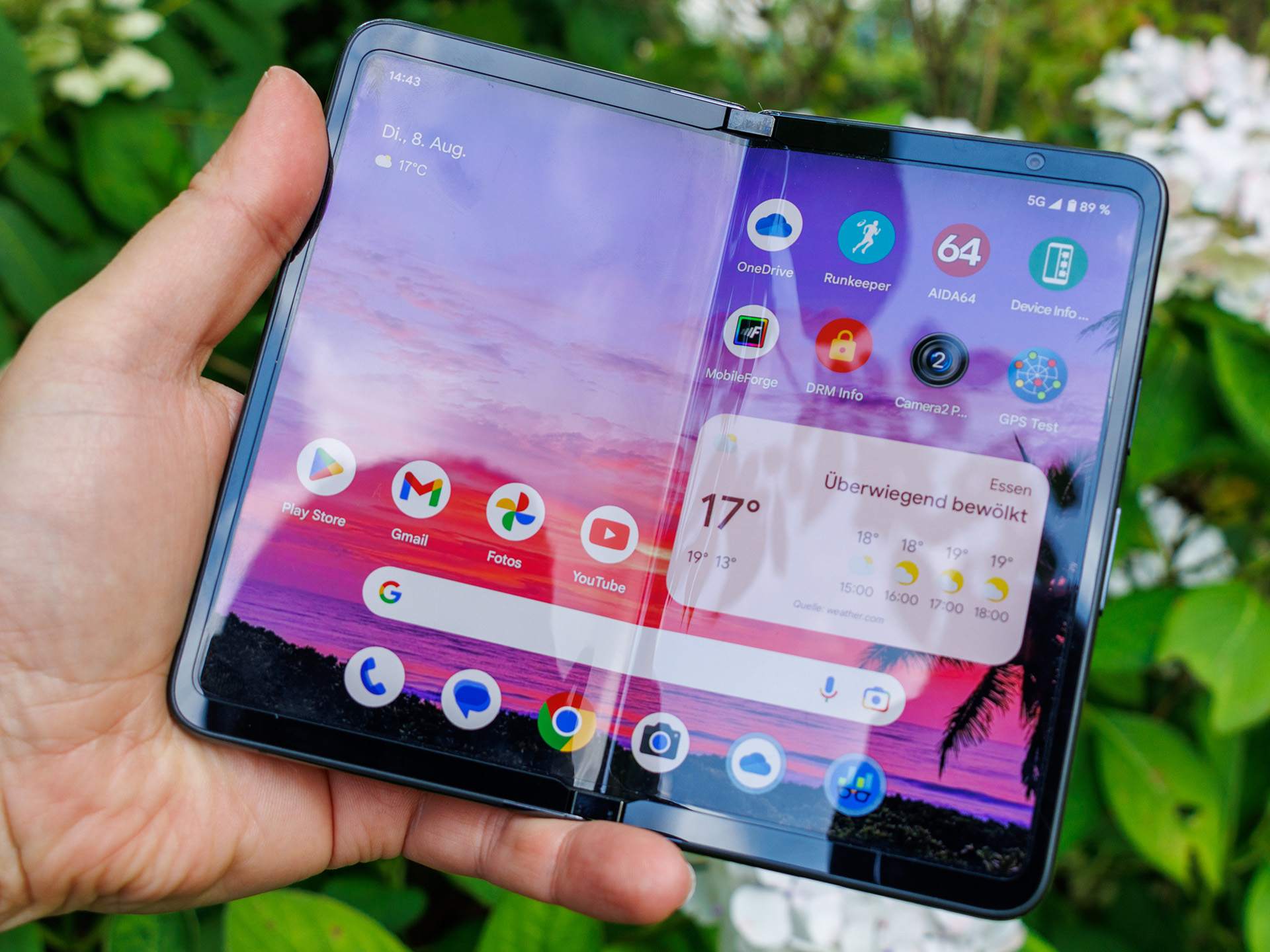 Test Google Pixel Fold - Faltbares Smartphone mit guter Kamera ...