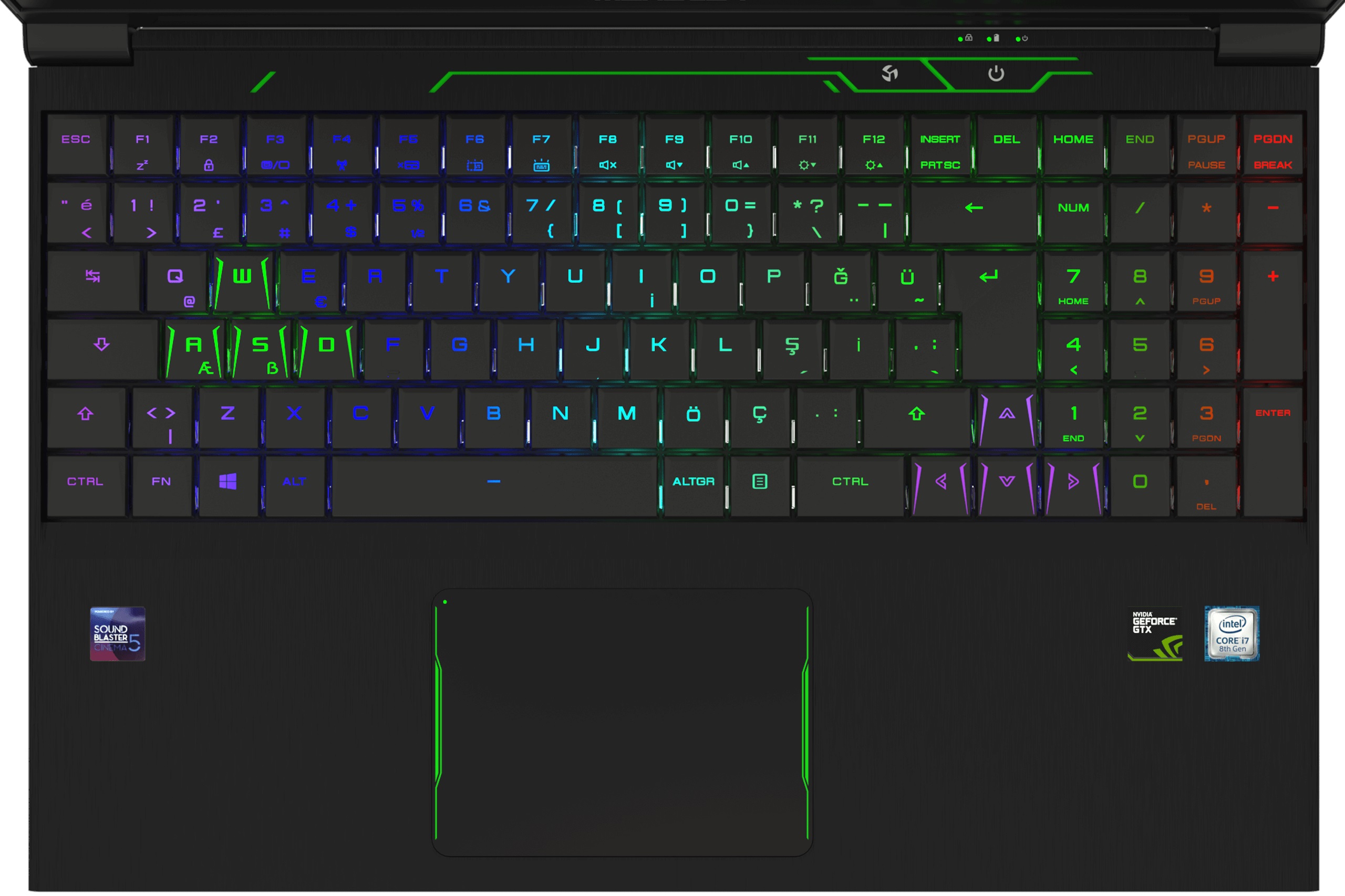 Test Monster Tulpar T5 (i7-8750H, GTX 1060, FHD, Tongfang GK5CN6Z ...