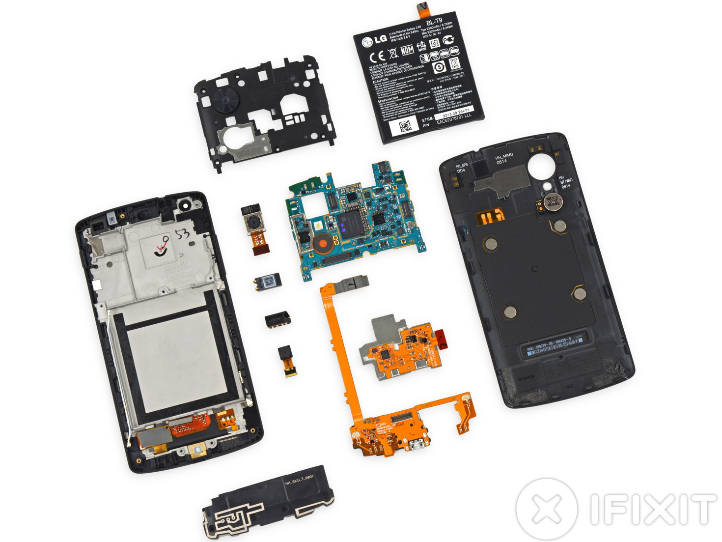 iFixit: Teardown Smartphone Nexus 5 - Notebookcheck.com News