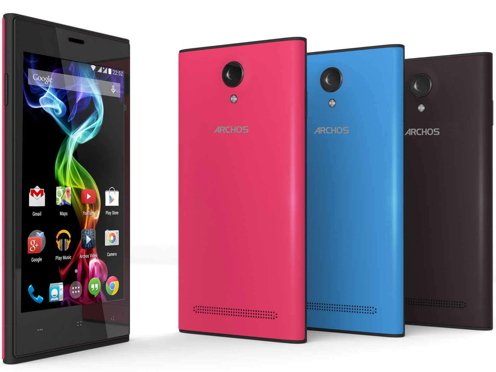 Archos zeigt 45c Platinum, 50b Platinum, 101 Oxygen mit Android sowie ...