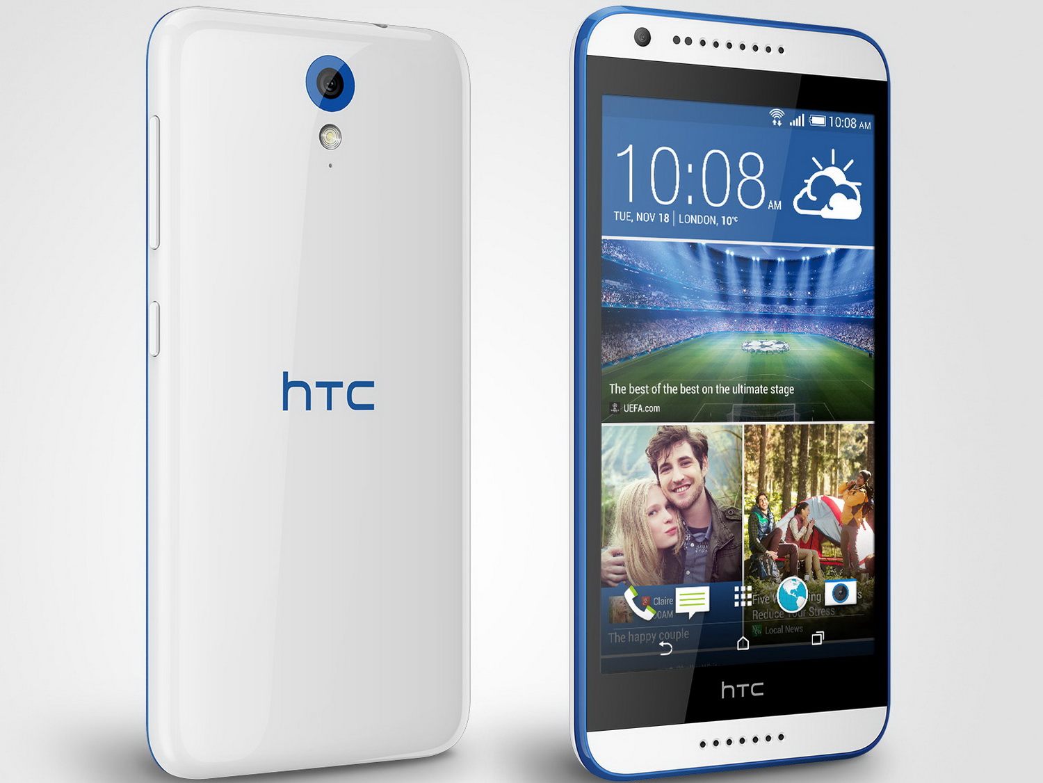 HTC Desire 620: 5-Zoll-Smartphone ab Januar für 280 Euro ...