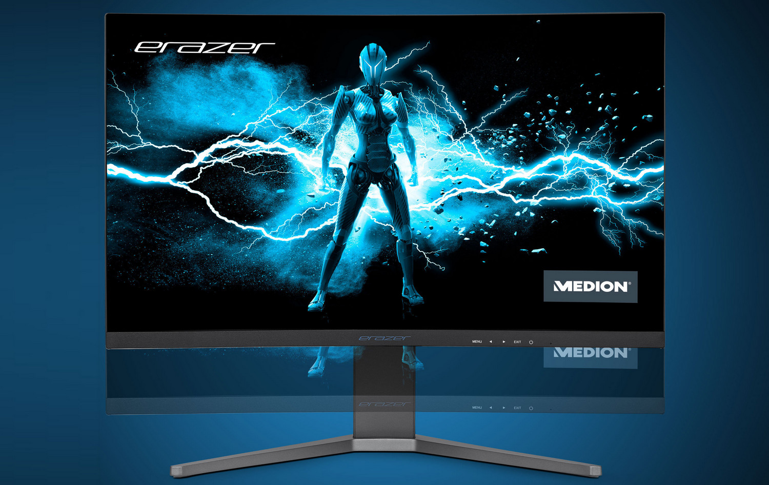 Medion Erazer Spectator X10: 27 Zoll Curved-Monitor mit 165 Hz für 300 ...