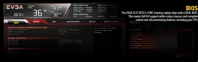 Evga SC17: Gaming-Notebook mit 4K/UHD, GeForce GTX 1070 und G-Sync - Notebookcheck.com News