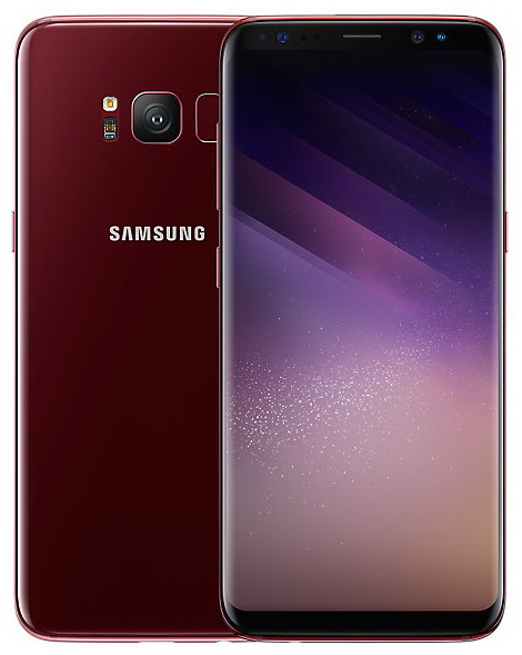 Galaxy S8: Samsung-Smartphone jetzt in Burgundy Red erhältlich ...