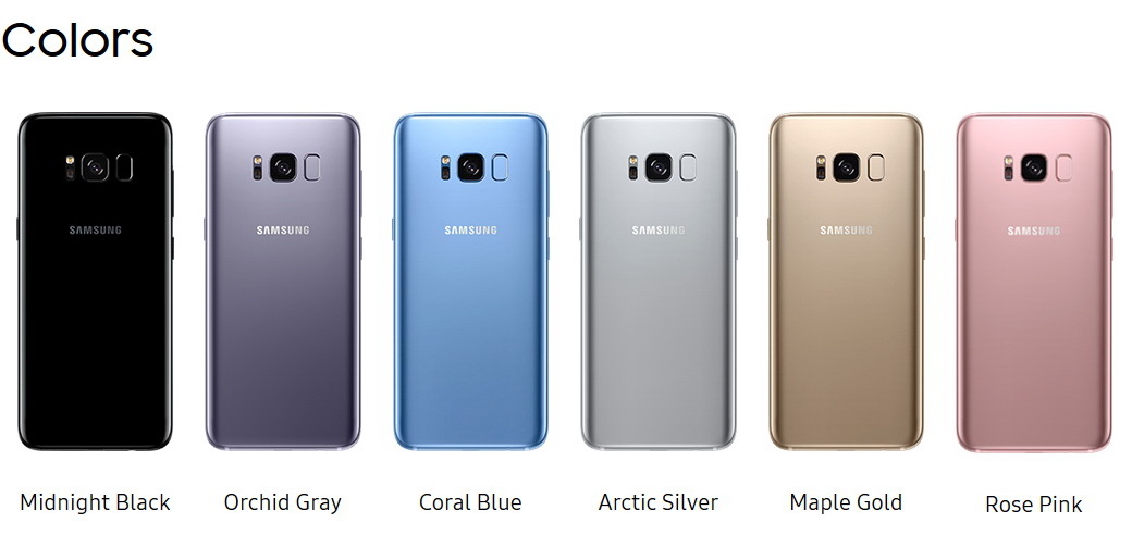 Galaxy S8: Samsung-Smartphone jetzt in Burgundy Red erhältlich ...