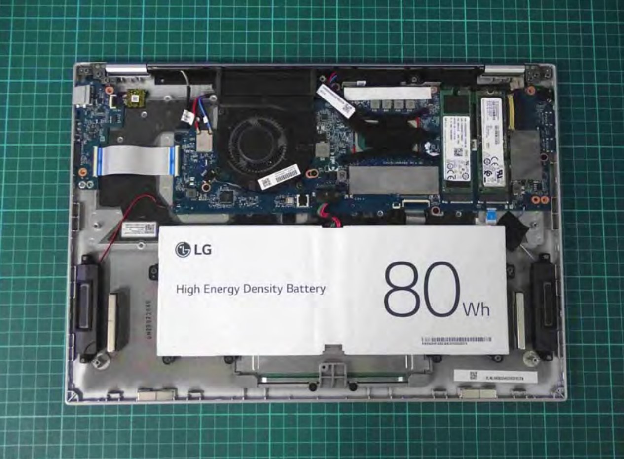 LG Gram 2021 Convertibles: Handbuch, viele Bilder und sogar Teardown ...
