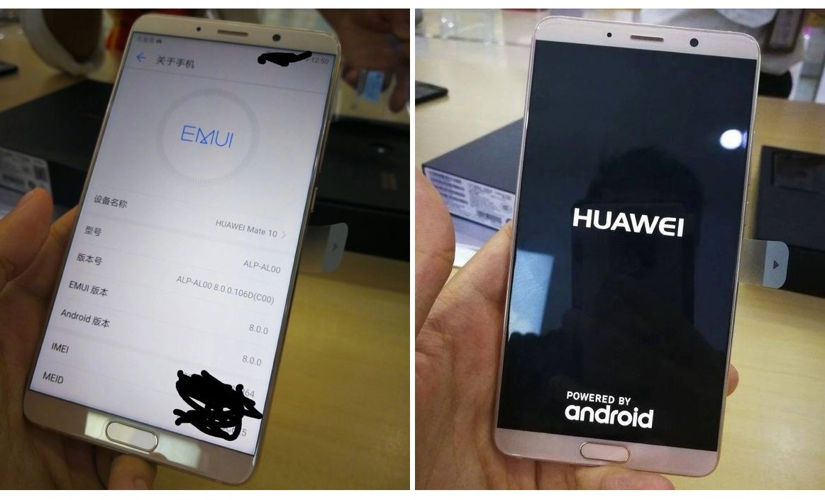 Huawei Mate 10 Live-Modell zeigt: EMUI springt auf Version 8 - Notebookcheck.com News