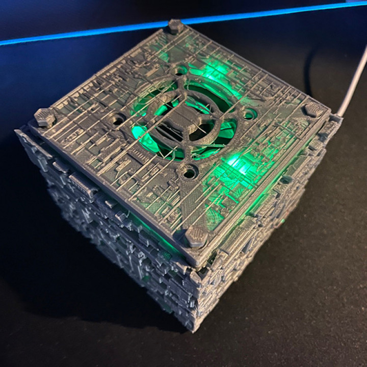 Ein Traum für Star Trek Fans: Das Borg Cube Case für den Raspberry Pi 4 ...