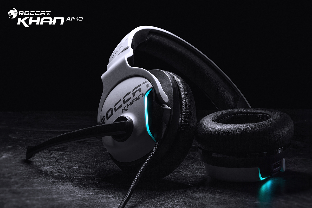 Roccat Khan Aimo 7.1 RGB Gaming-Headset und Kone Pure Owl-Eye Optical ...