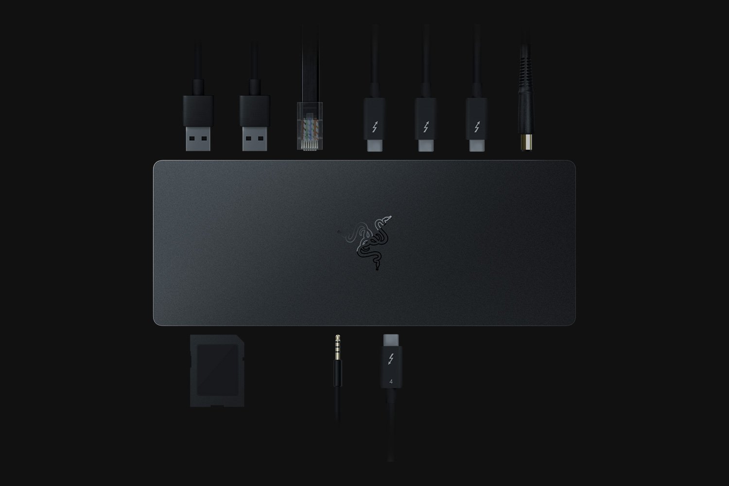 Razer Thunderbolt 4 Dock Chroma: Das Gamer USB4-Dock mit Chroma RGB ...