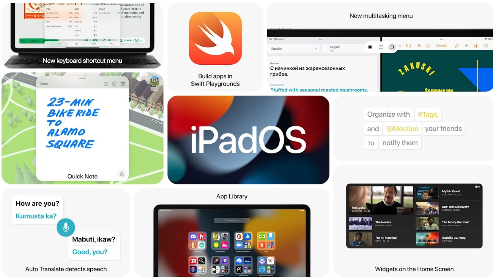 Apple iPadOS 15: Besseres Multitasking für mehr Produktivität und Widgets wohin man blickt ...