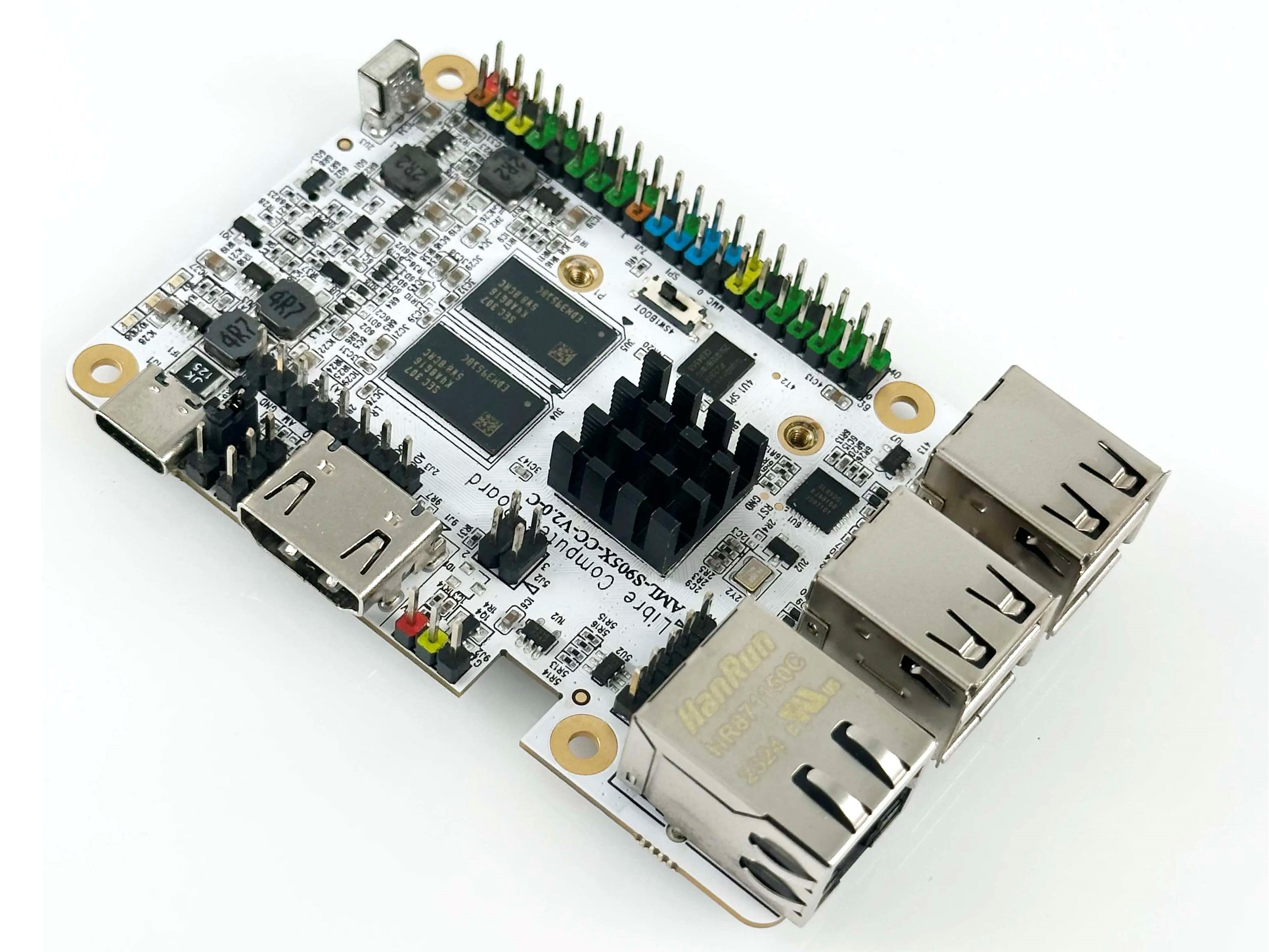 Libre Computer Sweet Potato V2: Dieser Einplatinenrechner ist zum Raspberry Pi kompatibel und ...