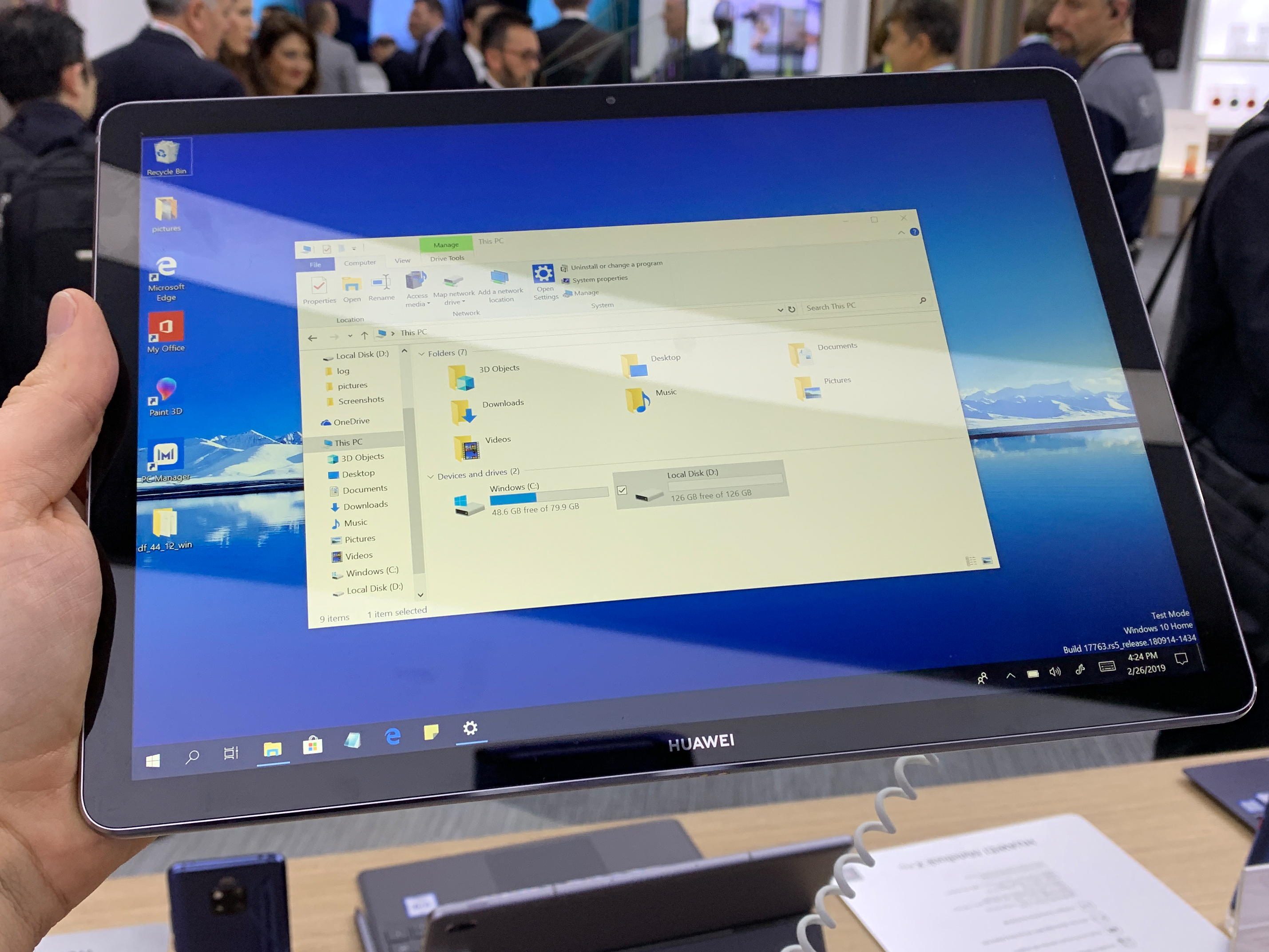 Huawei MateBook E mit Windows on ARM zeigt sich - Notebookcheck.com News