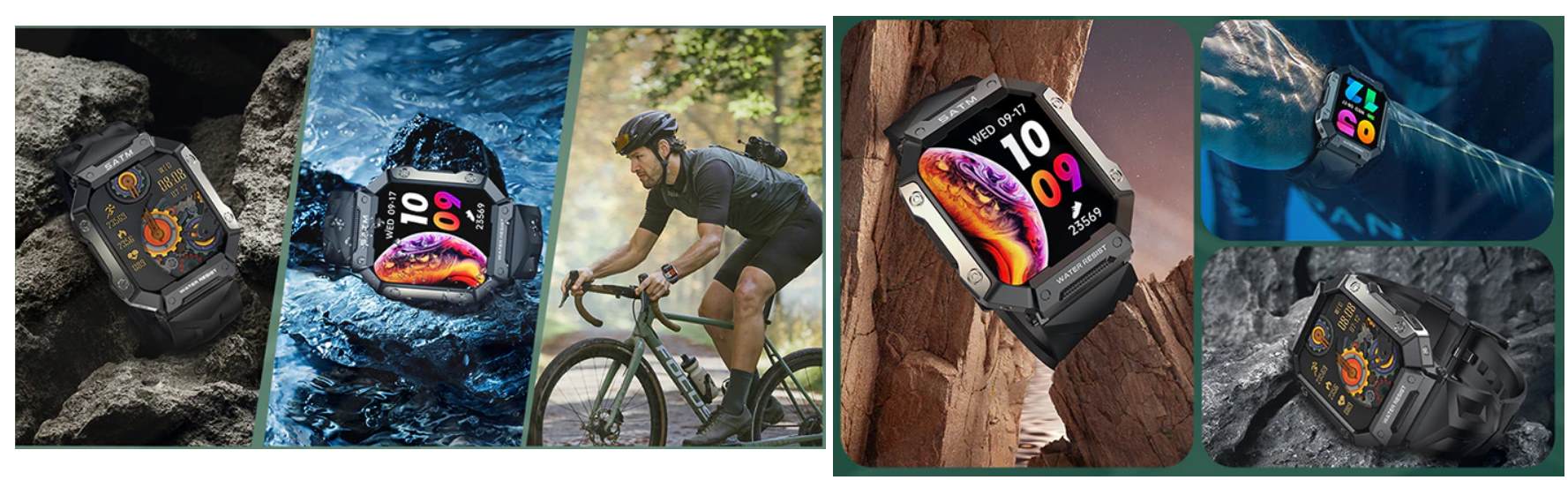 Senbono PG333: Neue Outdoor-Smartwatch startet mit großem ...