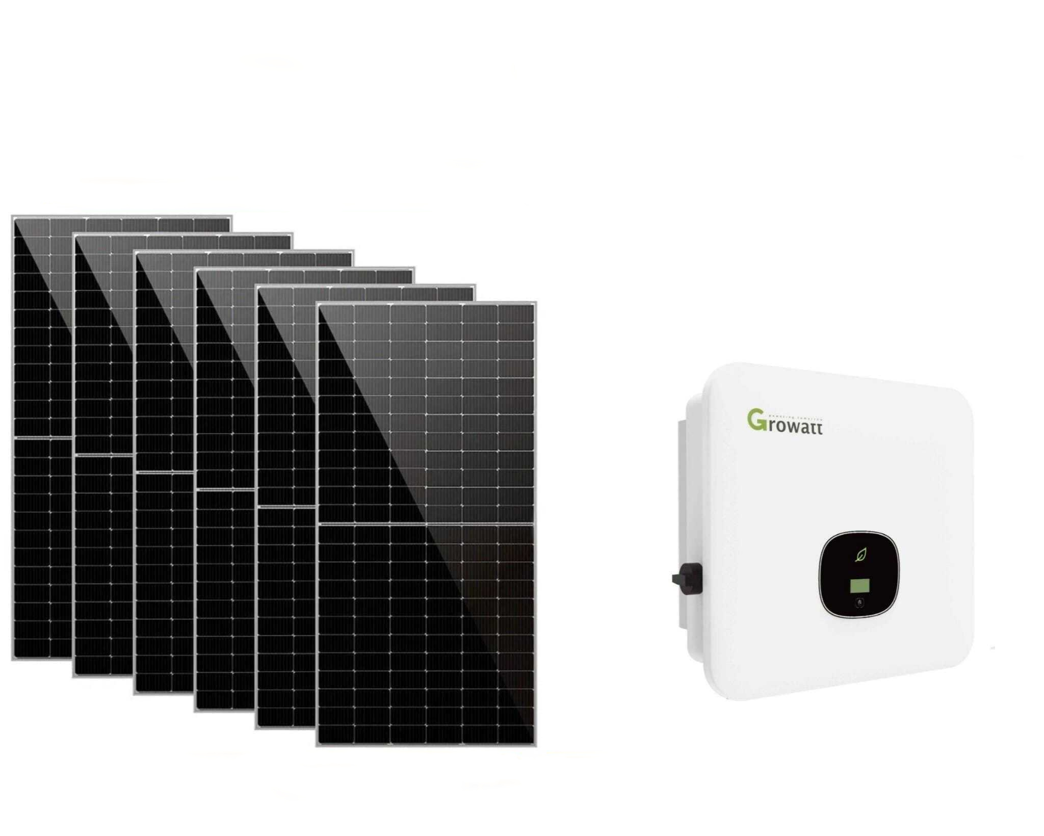 Deal: Solaranlage 11,47 kWp / 8 kW mit kompakten Modulen und Growatt ...