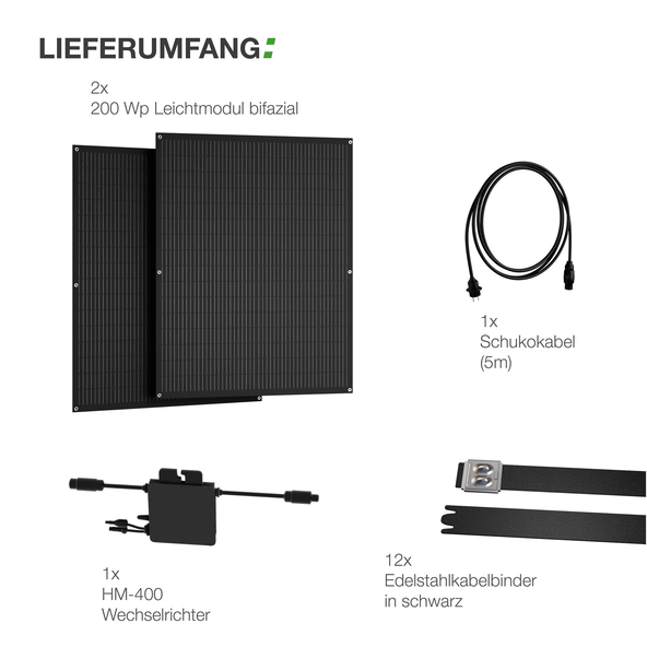 Aldi: Balkonkraftwerk Flex von Green Solar mit flexiblen Panels und bis ...