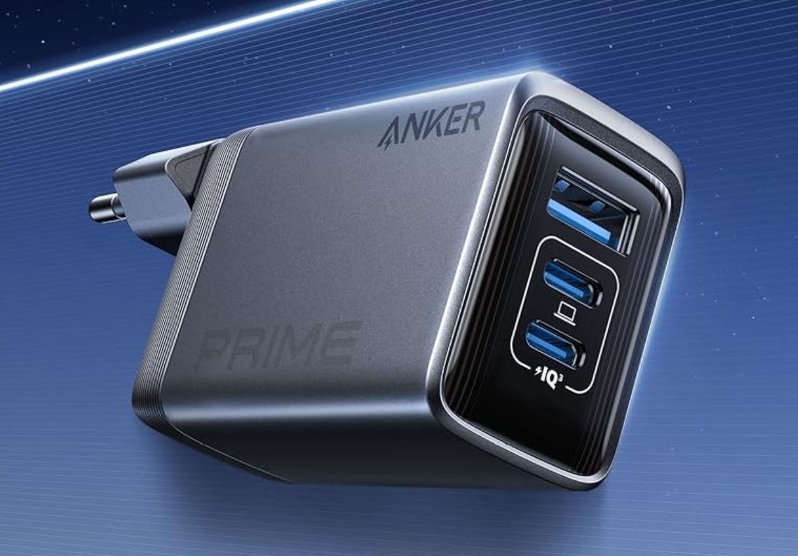 Anker: Neues Prime Ladegerät mit 100 W und drei USB-Anschlüssen ist dank faltbarem Stecker ...