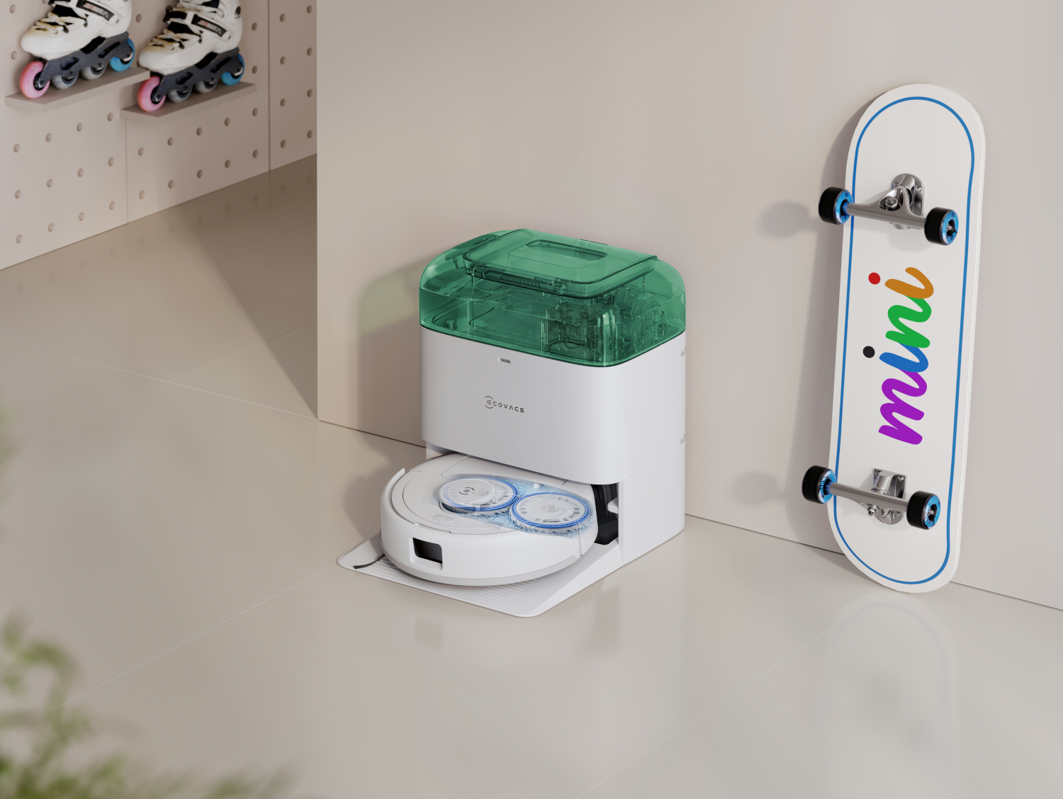 Bunt, kompakt, günstig: Neuer Saugroboter Ecovacs Deebot mini startet ...