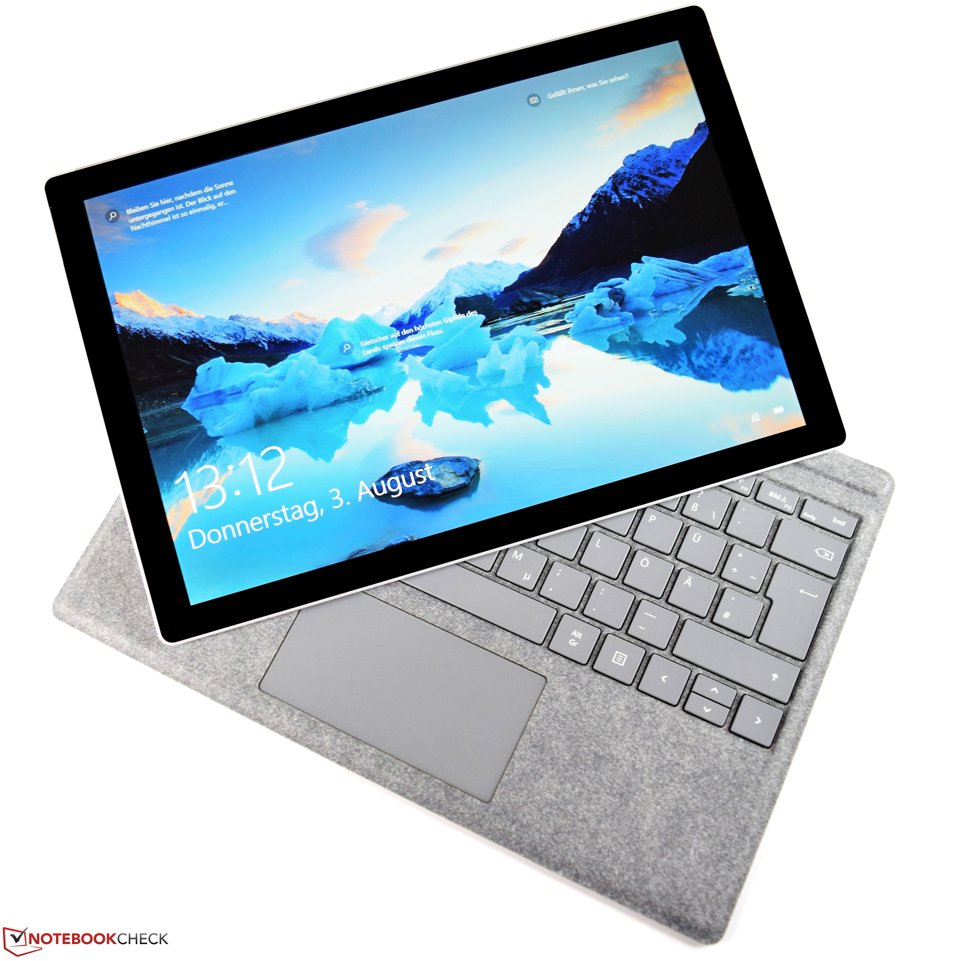 Deal: Lautloses Microsoft Surface Pro 5 Windows-Tablet mit 2.7K 3:2 ...