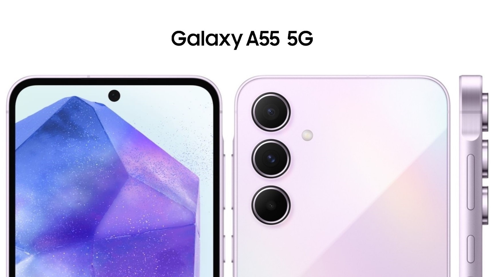 Galaxy A55: Nächster Samsung-Kassenschlager zeigt seine wenigen Design ...