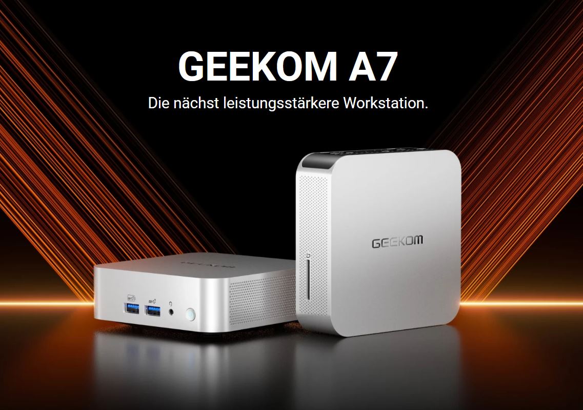 Mini-PC um 320 Euro reduziert: Geekom A7 mit starkem AMD Ryzen 9 dank ...