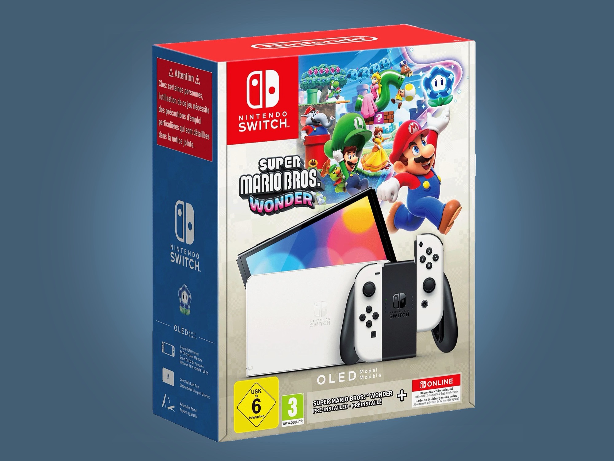 Deal: Nintendo Switch OLED Bundle mit Super Mario Bros. Wonder wird ...
