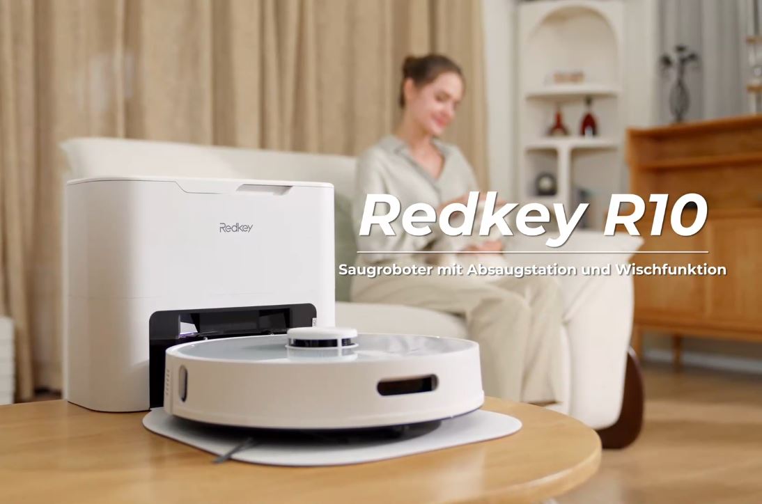 Sauberkeit zum Schnäppchenpreis: Saugroboter Redkey R10 für nur 213,99 ...