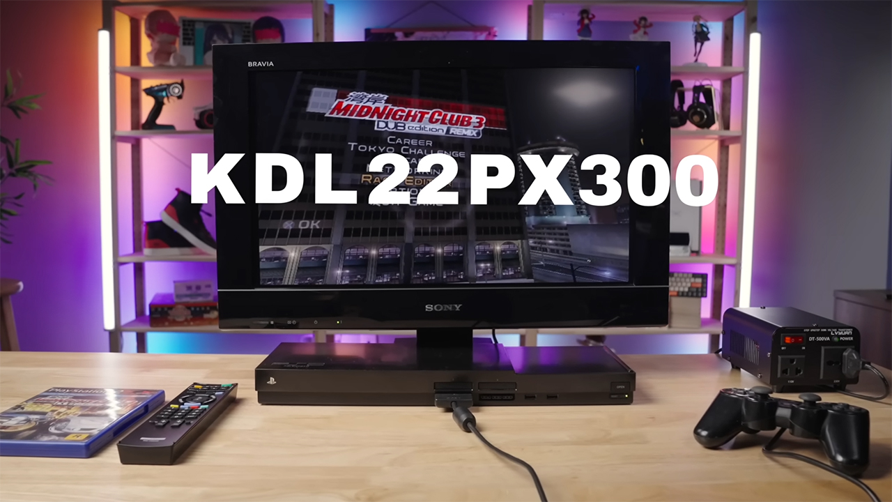 YouTuber präsentiert seltenen Sony Bravia Fernseher mit integrierter ...