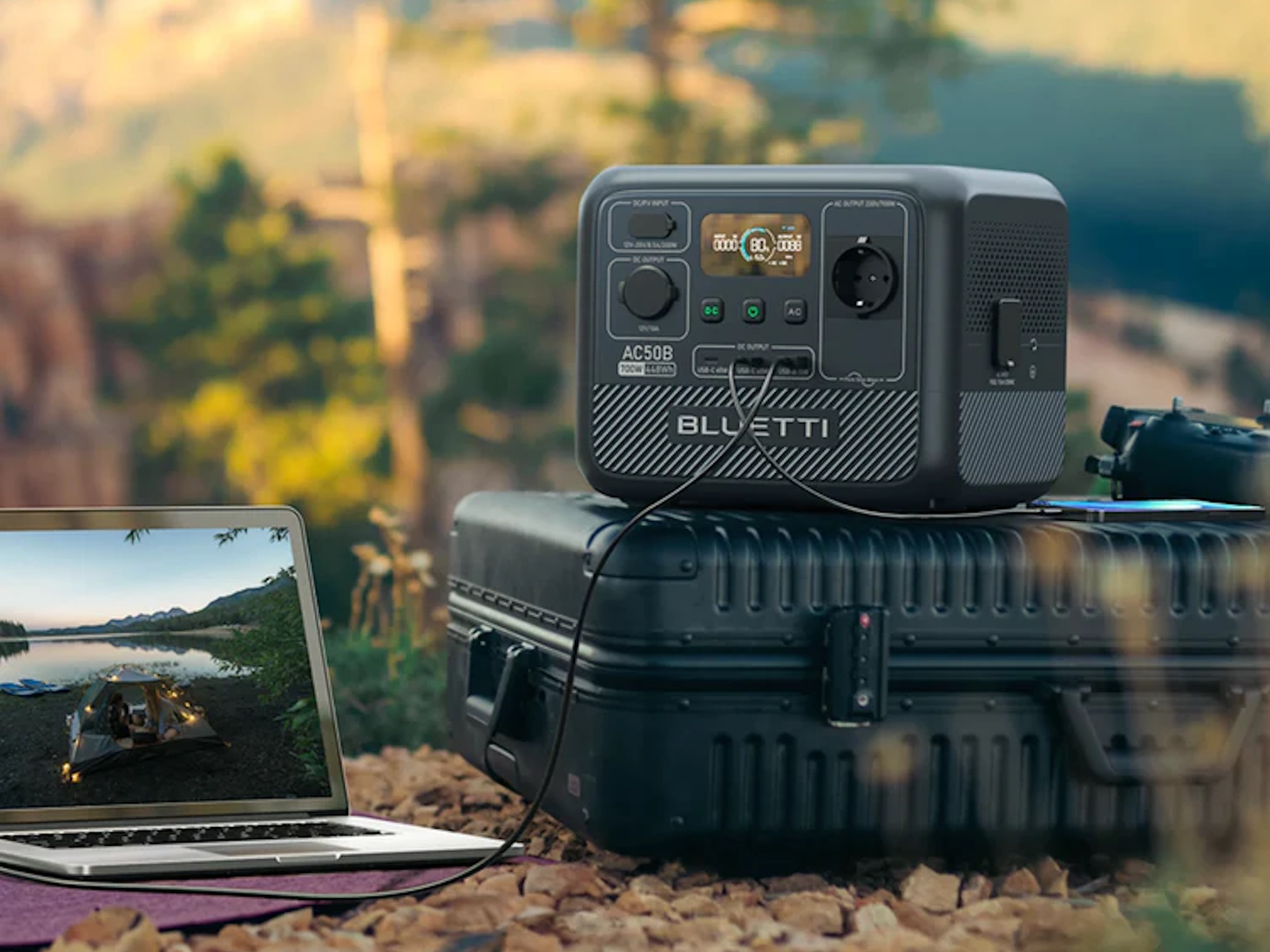 Bluetti AC50B: Neue Powerstation ist haltbar, stark und noch relativ ...