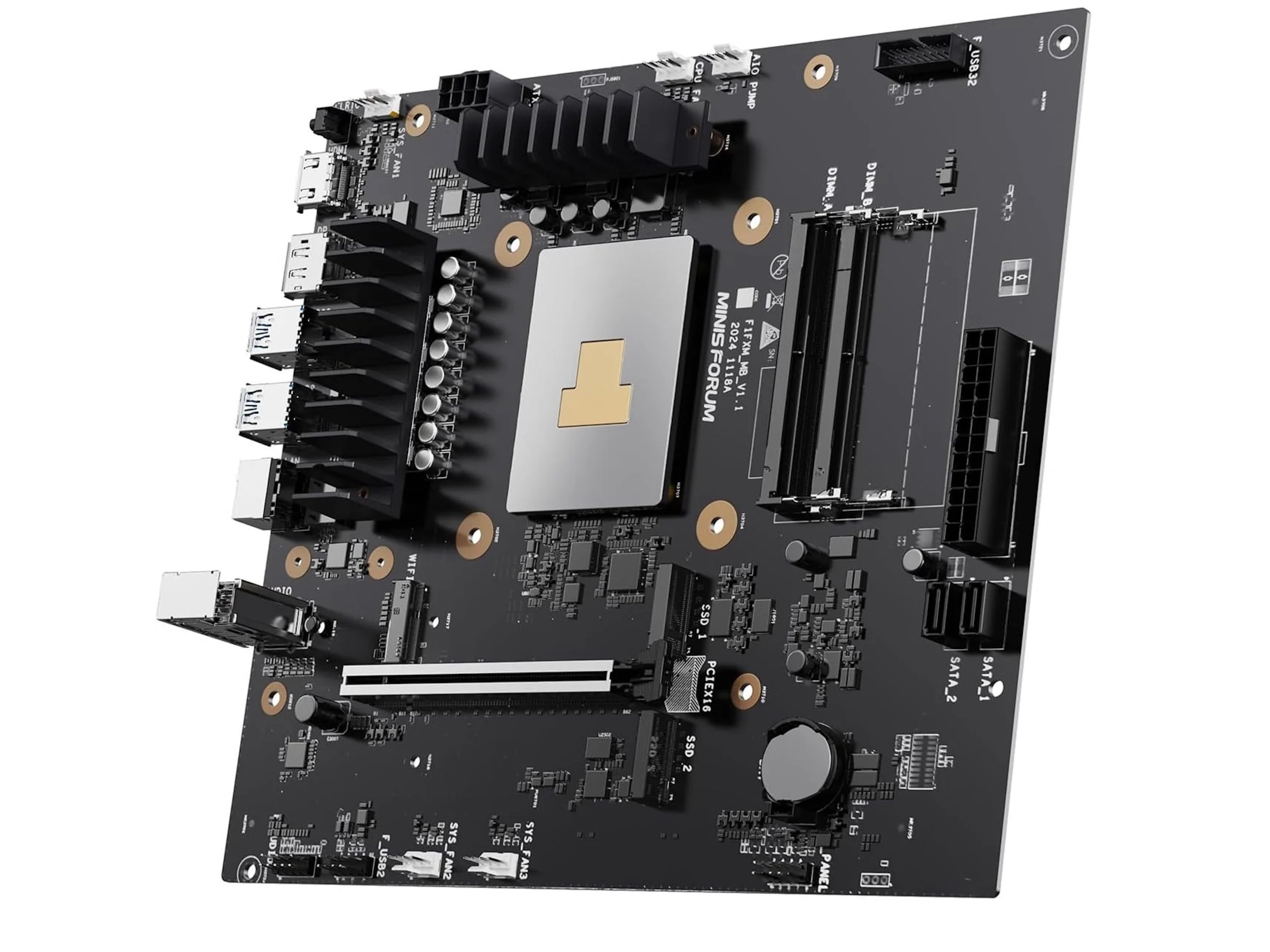 Minisforum BD795M: Neues, kompaktes Mainboard kommt gleich mit starker ...