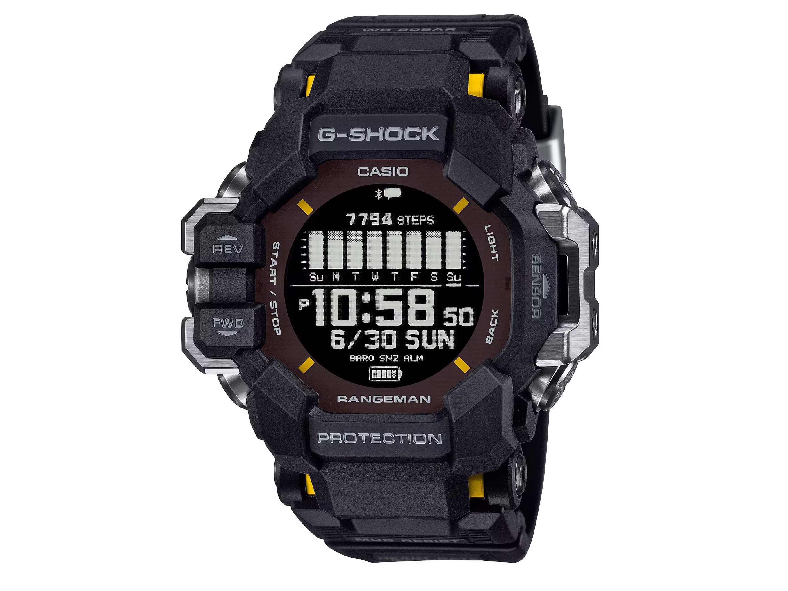 Casio Rangeman: Neue Smartwatch mit GPS, Polar-Sensorik und Solar ist ...