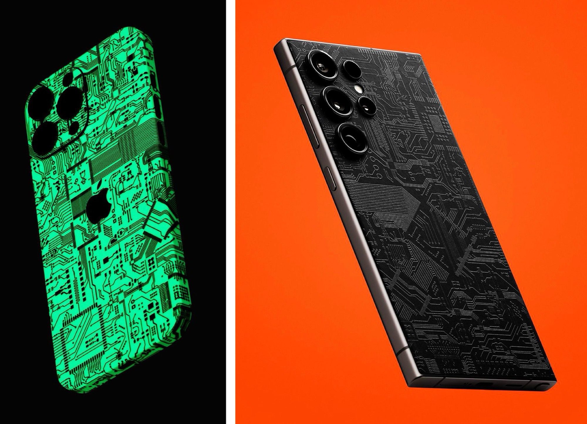 dbrand Circuit Board Collection lässt Smartphones, Laptops und Gaming ...