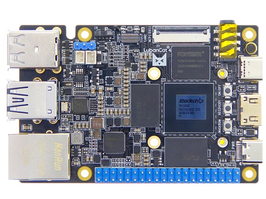 EmbedFire LubanCat 4: Dieser Einplatinenrechner ist kompatibel zum ...
