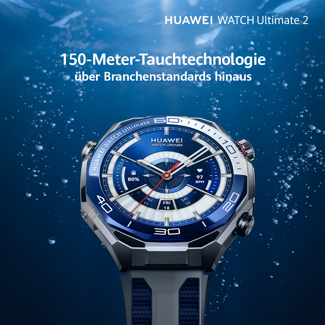 Huawei Watch Ultimate 2 startet mit Rabatt und Geschenken: Flaggschiff ...