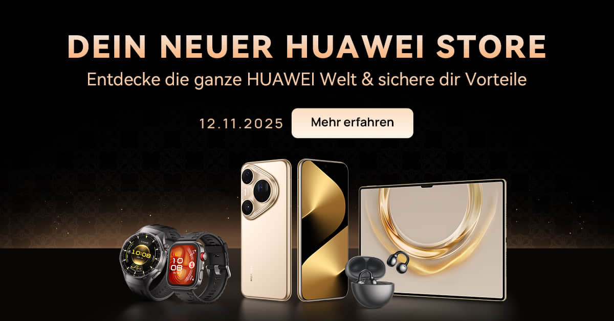 Endlich auch in Österreich: HUAWEI Online Store startet mit lukrativen ...