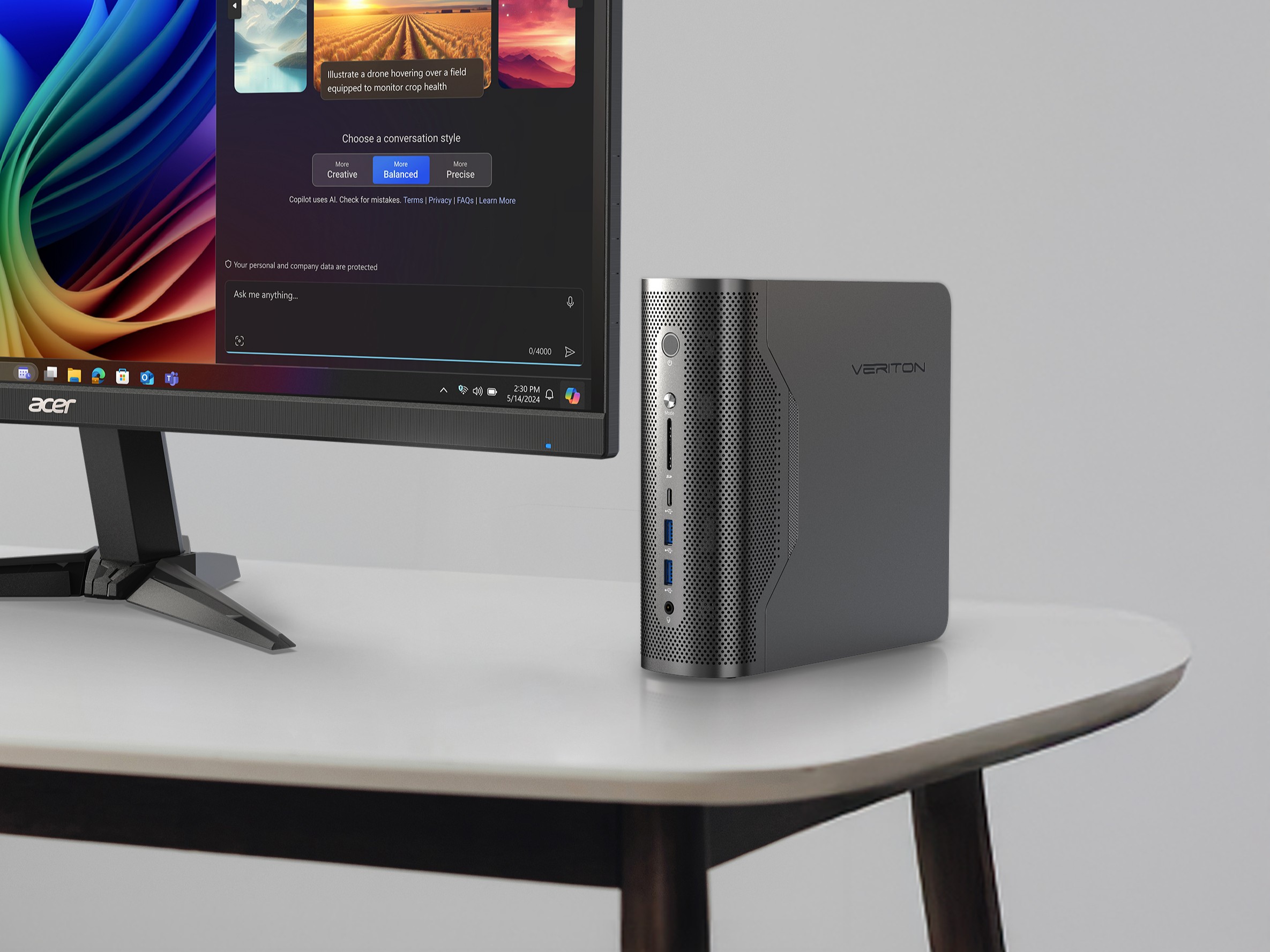 Mini-Workstation mit AMD-Power für Kreative – Acer Veriton RA100 ...