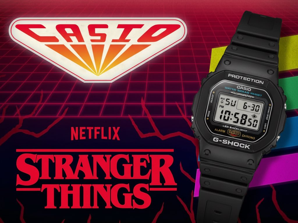 Neue G-Shock x Stranger Things-Uhr könnte noch in diesem Jahr ...