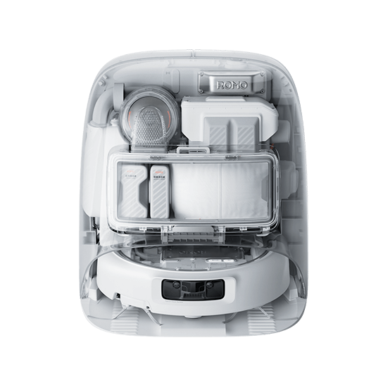 DJI Romo: Drohnenhersteller präsentiert erste Saugroboter, auch im transparenten Design ...