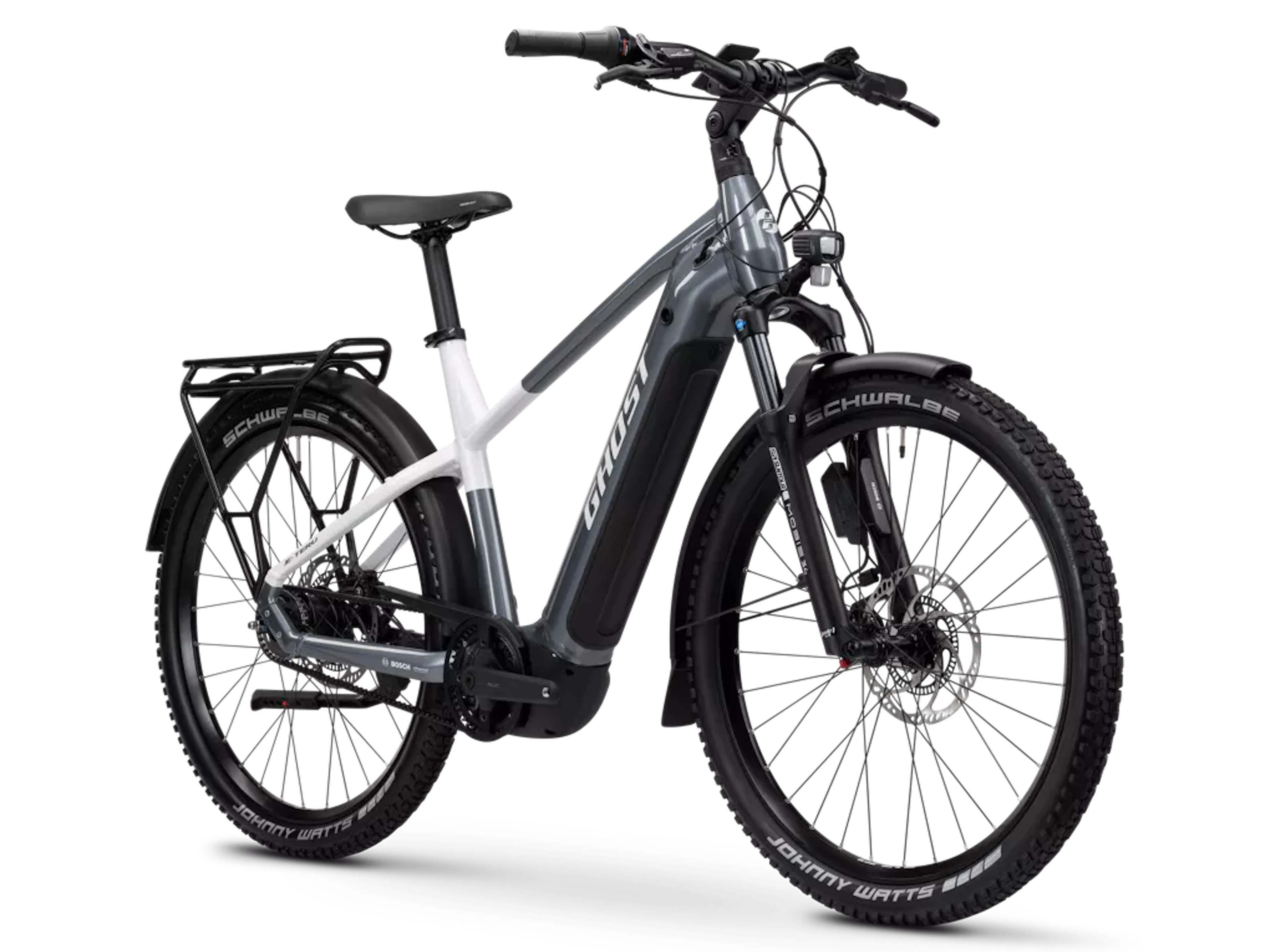 E-Teru Pro EQ ABS: E-Bike mit Bosch-Mittelmotor, Antiblockiersystem und starker Ausstattung ...