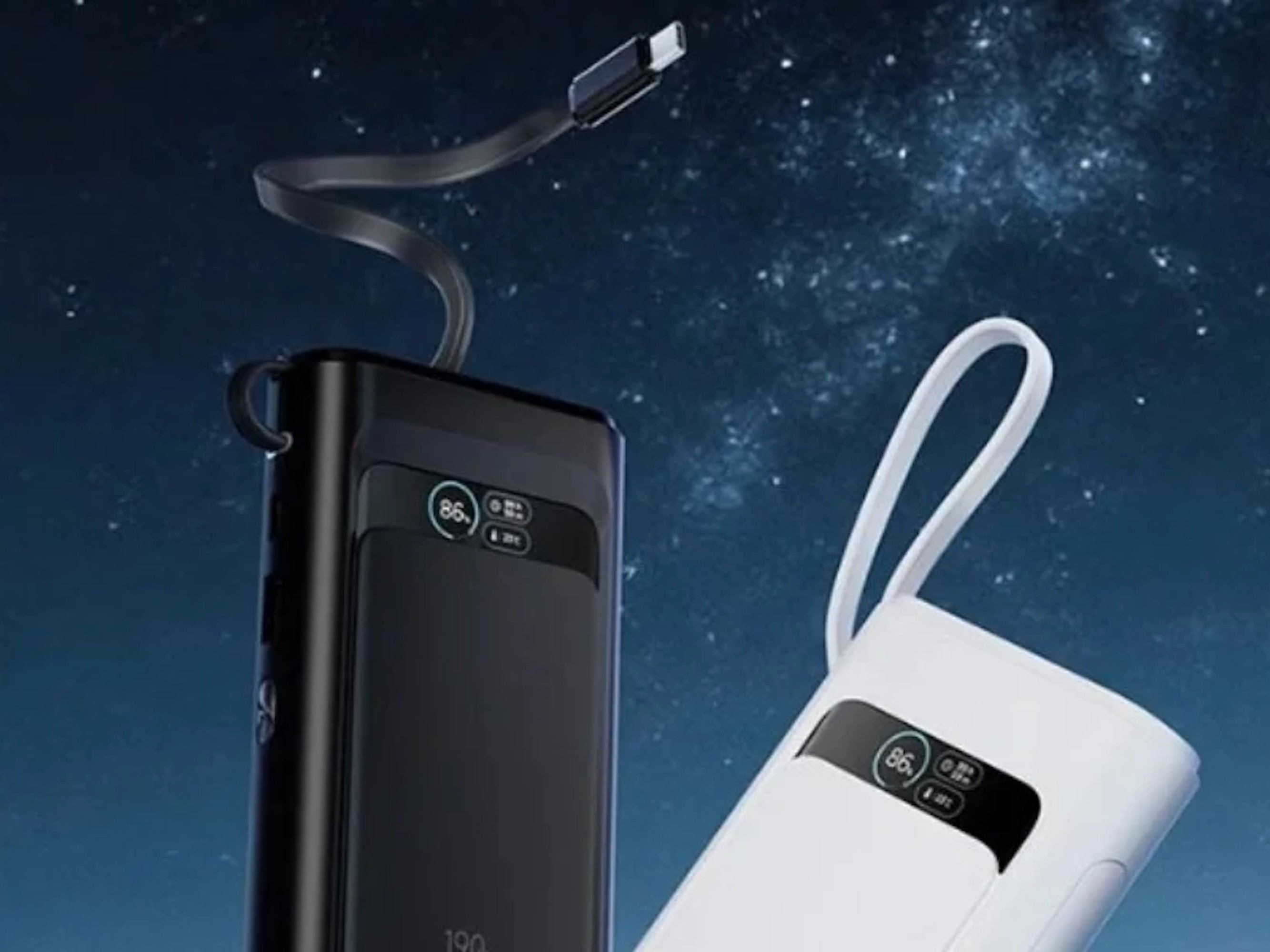 Lenovo ThinkPlus-Powerbank mit 190 Watt und 20.000 mAh: Lädt sogar zwei ...