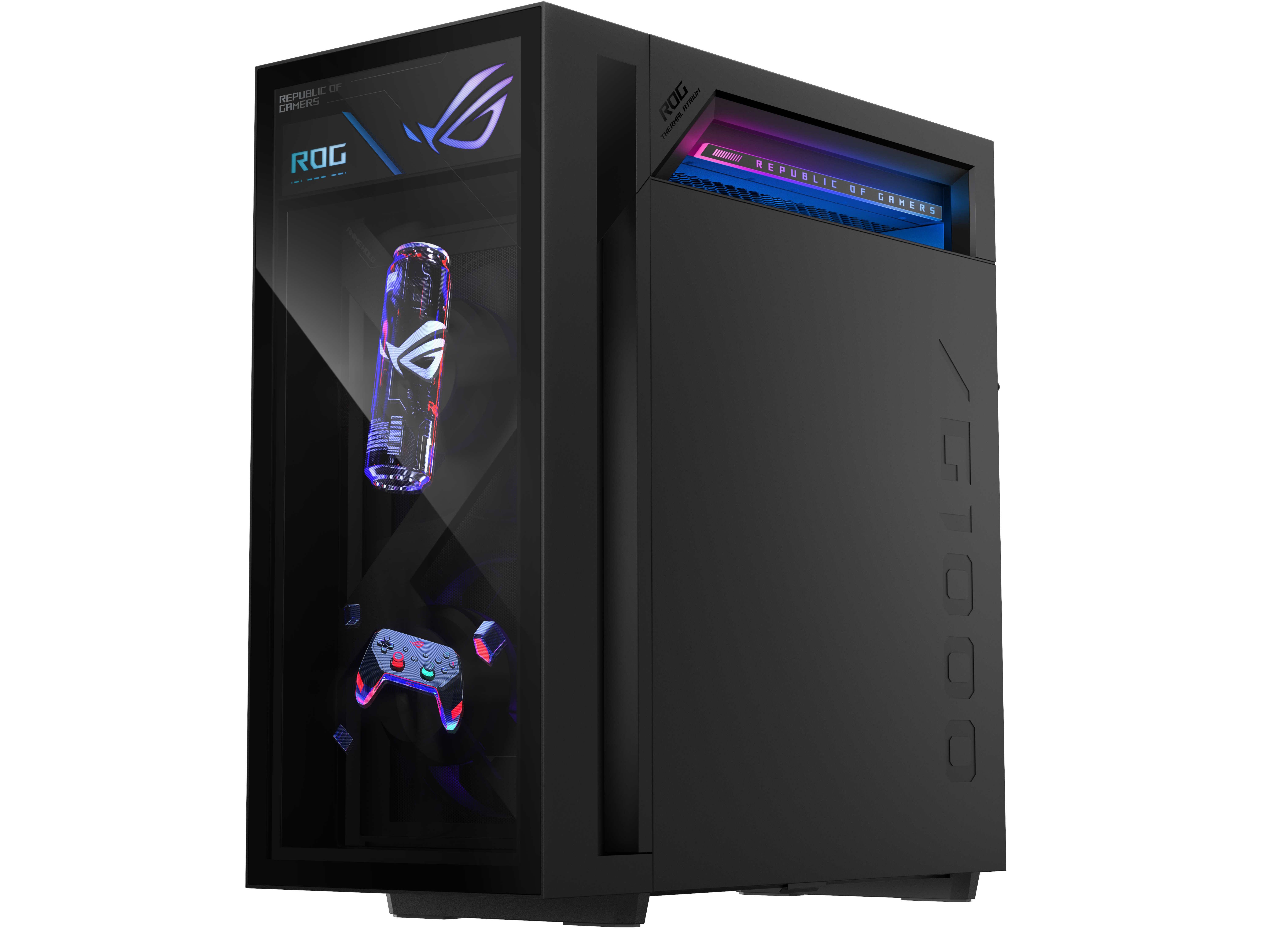 Asus ROG G1000: Monster-Gaming-PC mit bis zu Ryzen 9 9950X3D und RTX ...