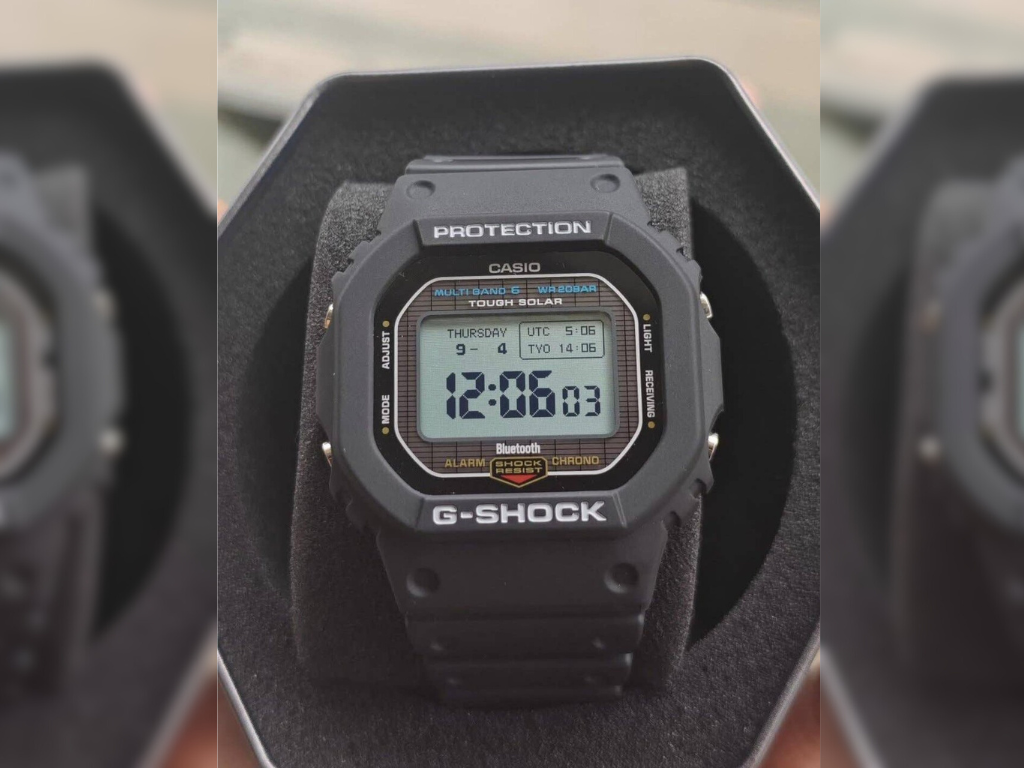 Casio GW-BX5600: Erste klare Bilder des neuen G-Shock mit MIP-LCD - Notebookcheck.com News