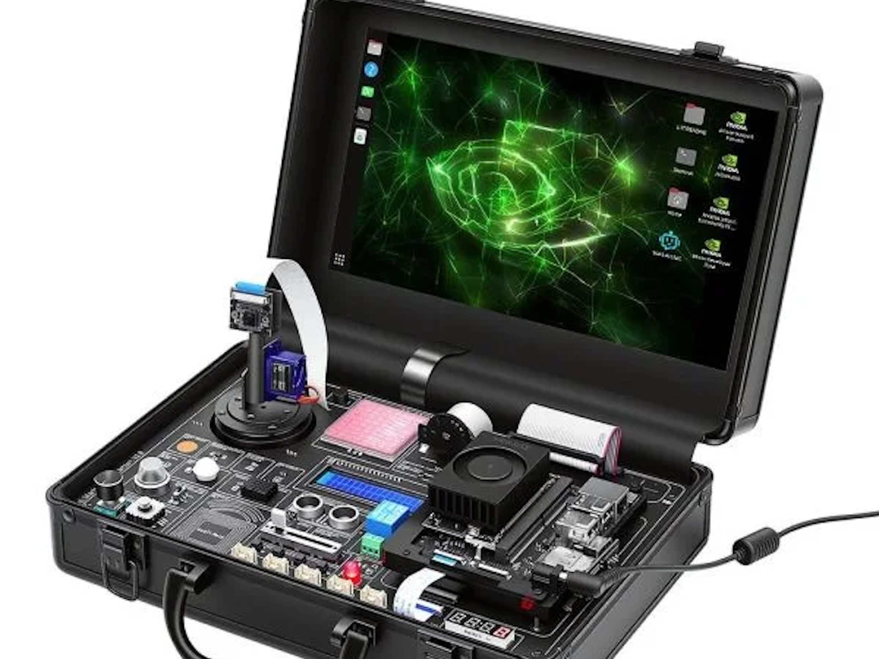 Elecrow bringt AI-Starter-Kit für Nvidia Jetson Orin Nano – 30 Sensoren, 39 Lektionen, Display ...