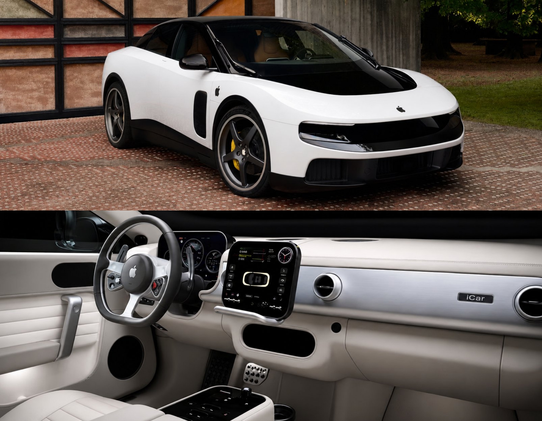 Der 550.000-Euro-Ferrari Luce wird zur Meme-Sensation: Apple-Car-Vision ...