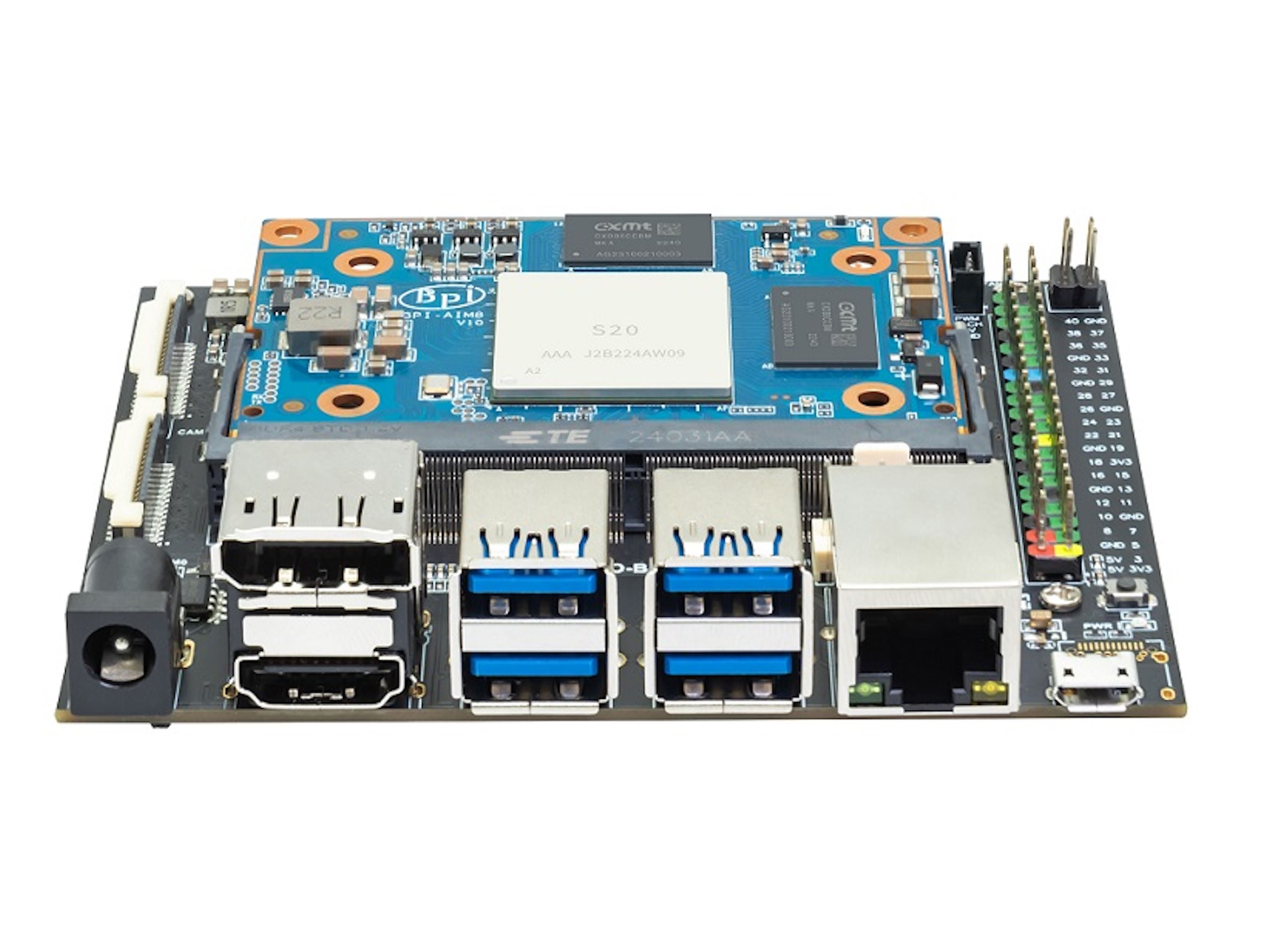 Banana Pi: Raspberry Pi-Alternative gibt es auch mit Carrier Board und ...