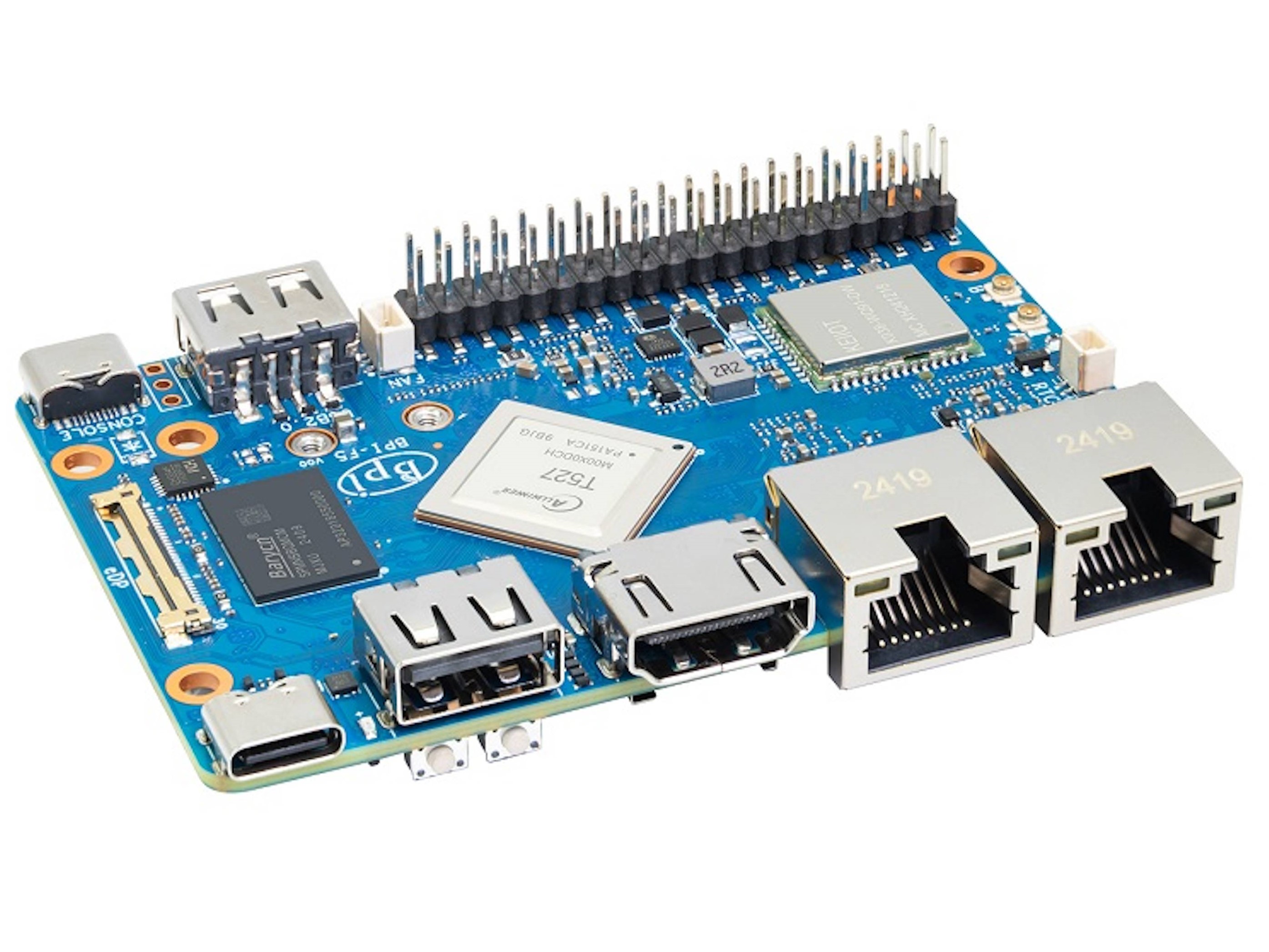 BPI-F5: Potenzielle Alternative zum Raspberry Pi kommt mit zweimal ...